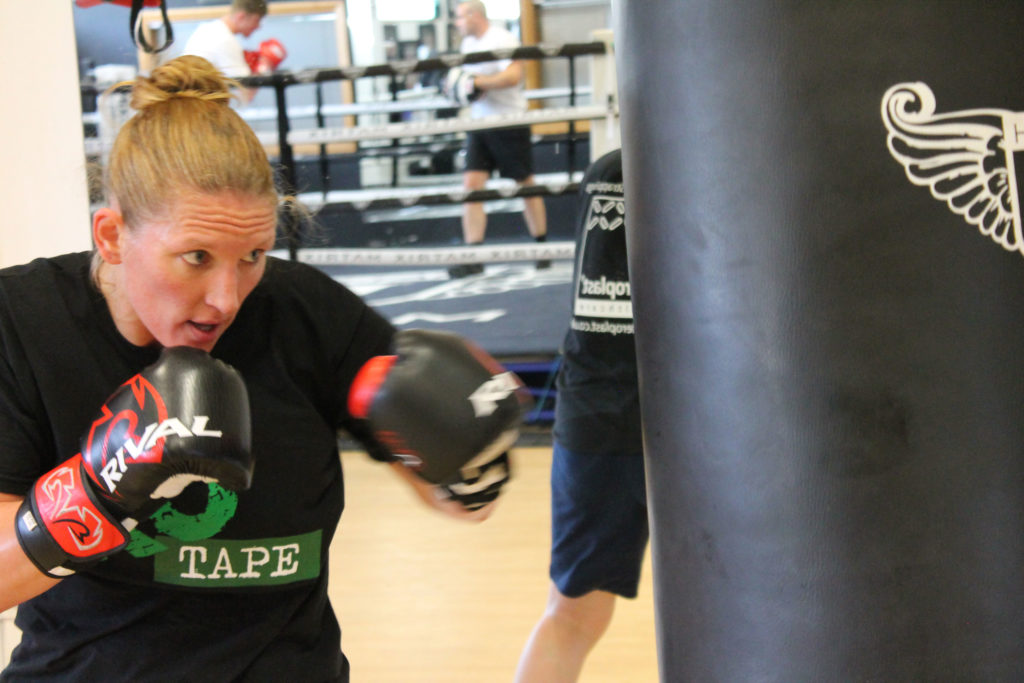 Stacey Copeland Training | Ricky Hatton Boxing Gym | KO Tape